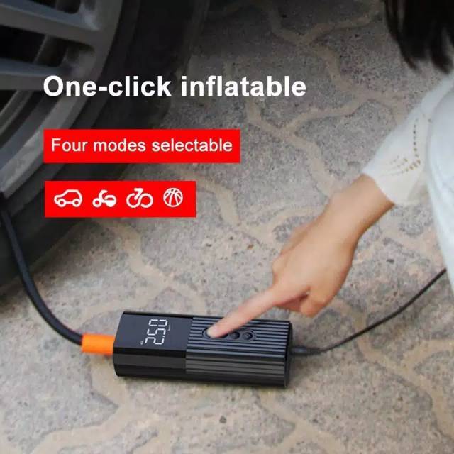 Jual Pompa listrik electric pump inflator kompresor portabel sepeda ...