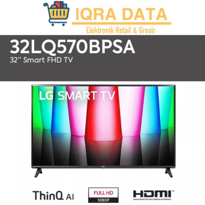 Jual LG SMART TV 32 INCH - TYPE 32LQ570BPSA - GARANSI RESMI LG 1 TAHUN ...
