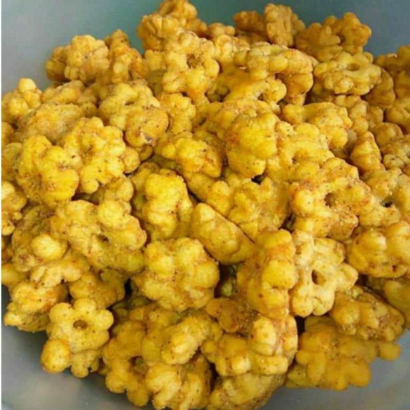 Jual [ 250gr ] Ribut Snack Kembang Ribut Pilus Ribut Pedas Manis Asin ...