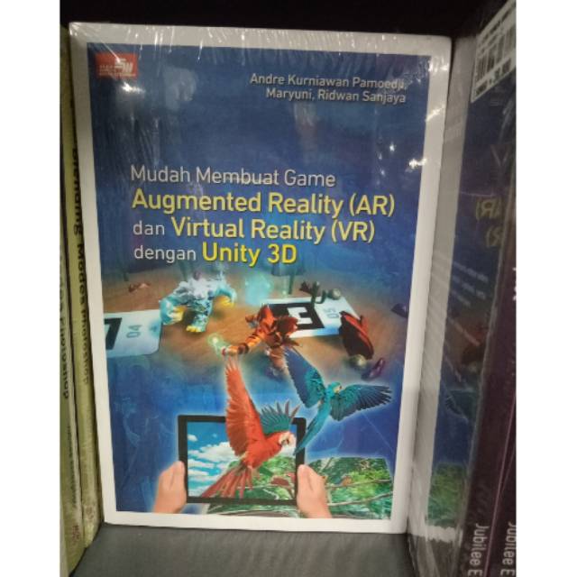 Jual buku mudah membuat game augmented reality AR dan virtual Reality VR dengan unity 3D ...