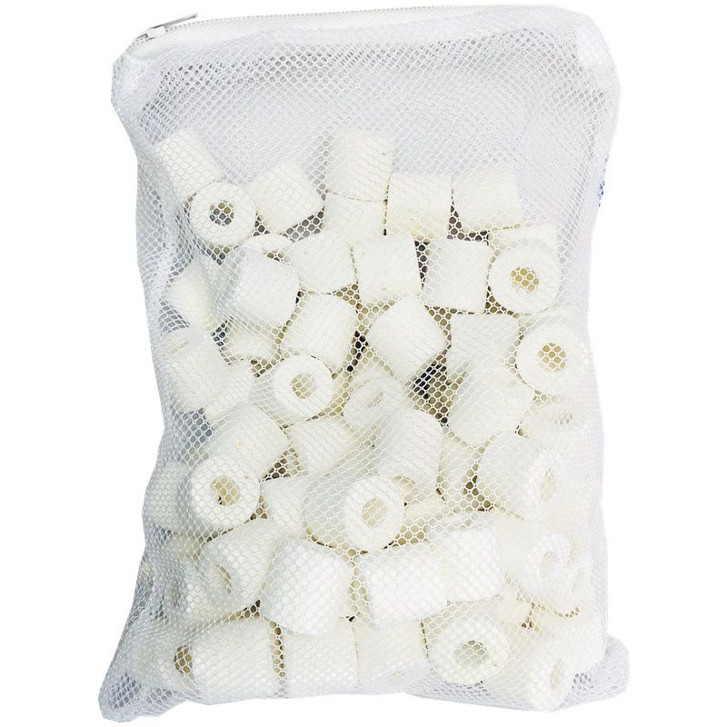 Jual media filter rumah bakteri bioring isi 500gr plus waring resleting ...