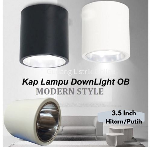 Jual Kap Lampu Downlight Outbow OB 4inch 4 Inch Fitting E27 | Shopee ...