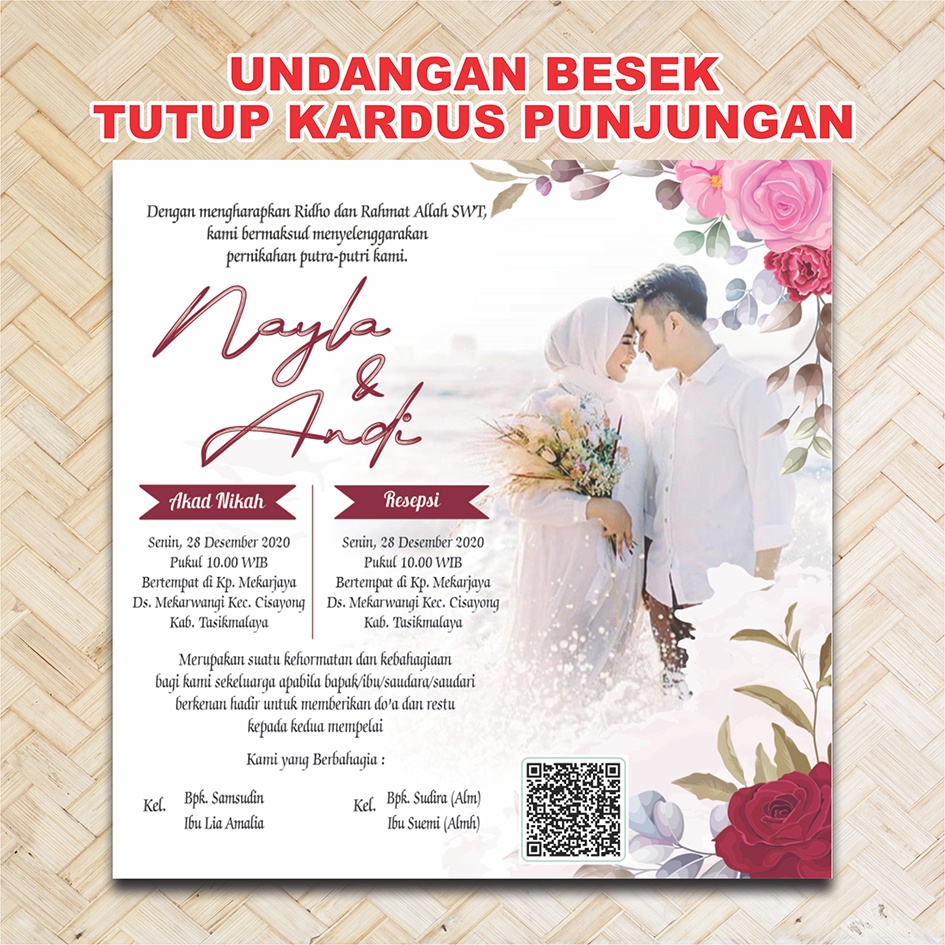 Jual CETAK UNDANGAN BESEK SOROGAN PUNJUNGAN TONJOKAN BERKAT KARDUS ...