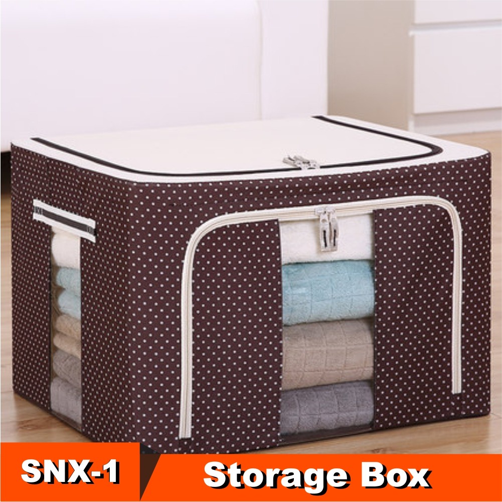 Jual Storage Box Lipat Kotak Penyimpanan Baju Selimut Serbaguna Box ...