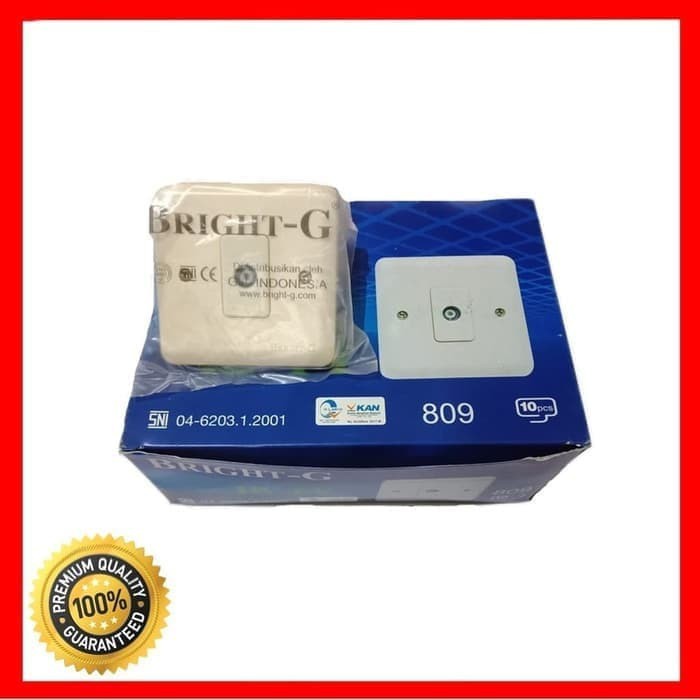 Jual Outlet TV / Stop Kontak TV Bright-G - 809 | Shopee Indonesia