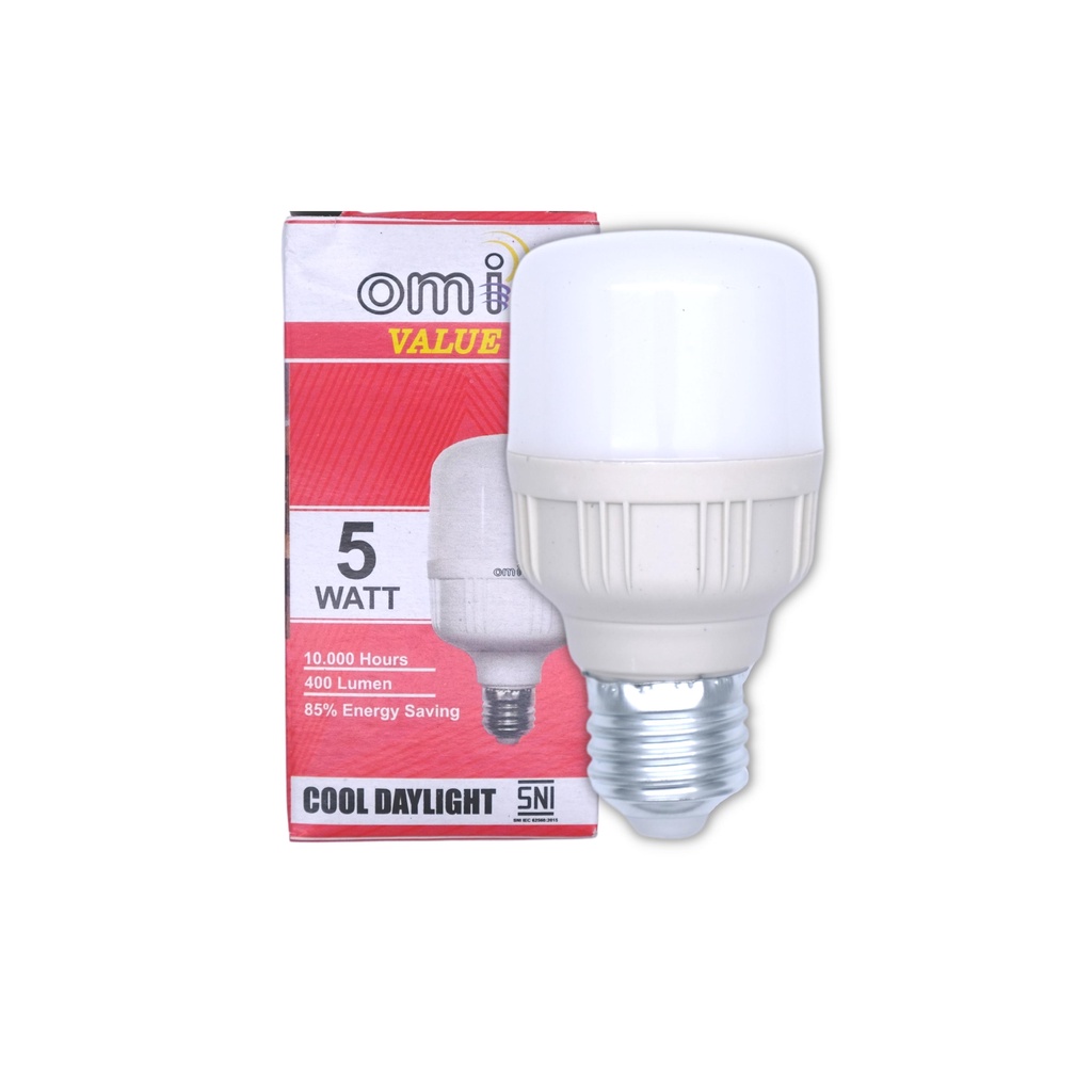 Jual Bola Lampu Led OMI 5 Watt Bohlam OMI Led 5 W | Shopee Indonesia