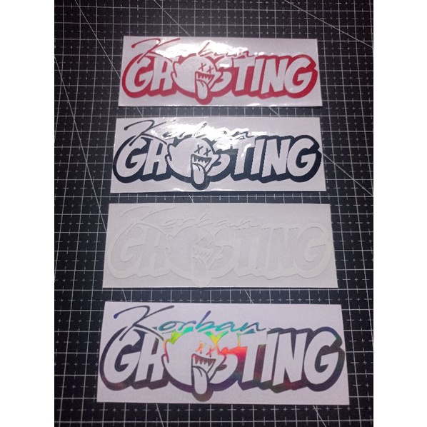 Jual STICKER KORBAN GHOSTING CUTTING | Shopee Indonesia