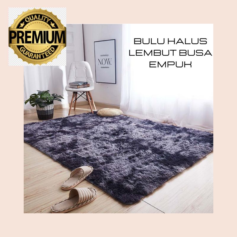Jual Karpet Bulu Lembut Ukuran 150X200X3,5 Karpet Lantai Karpet Bulu ...