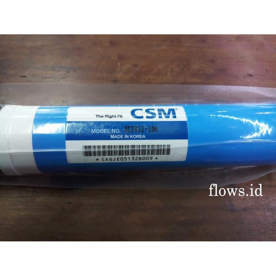 Jual Membran RO CSM 100 GPD / Membrane CSM RE 2012 - 100 GPD sparepart ...