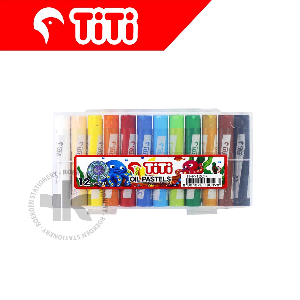 Jual Titi Oil Pastel 12 Warna TI-P-12S | Shopee Indonesia