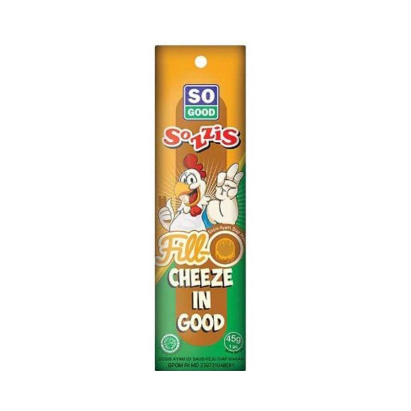 Jual SOZZIS Fill-O Sosis Siap Makan Ayam Saus Keju 45 g | Shopee Indonesia