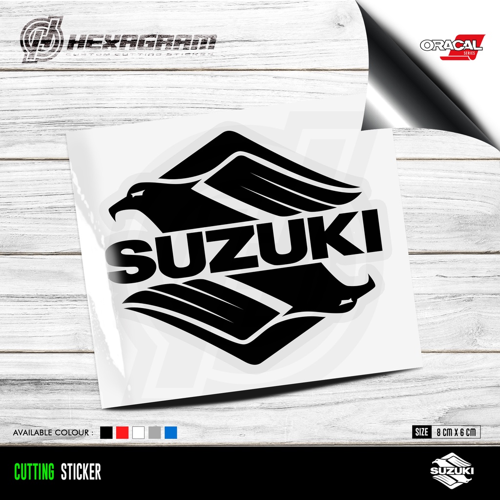 Jual Cutting Sticker Suzuki Intruder Logo | Stiker Logo Suzuki Intruder ...