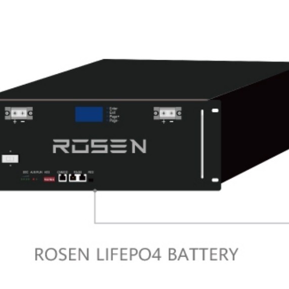 Jual Rosen rackmount lifepo4 200ah 48v 10kw | Shopee Indonesia