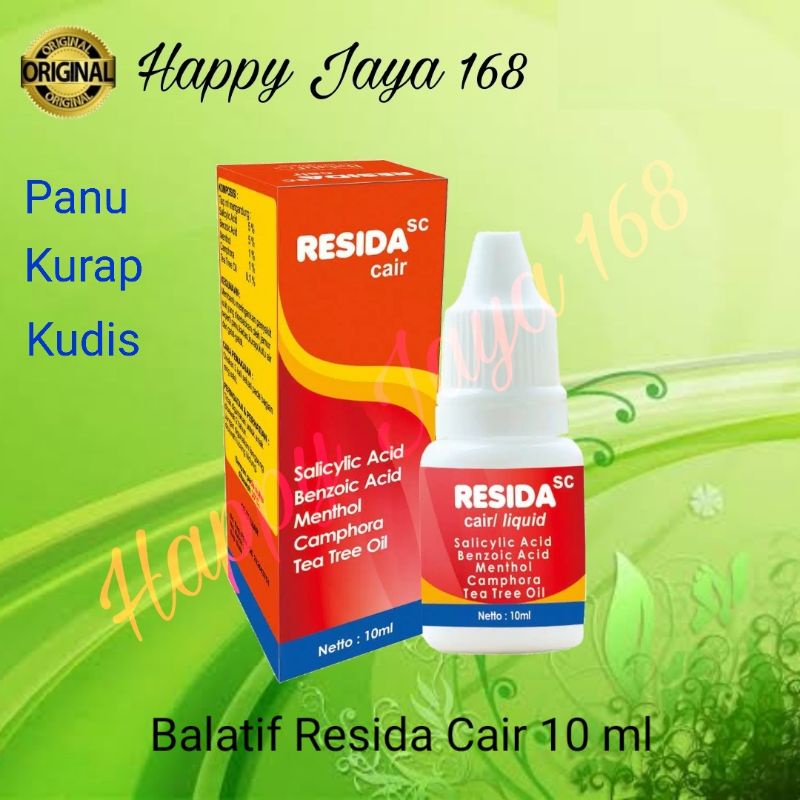 Jual Balatif Resida Cair 10ml Obat Panu Kurap Kudis | Shopee Indonesia