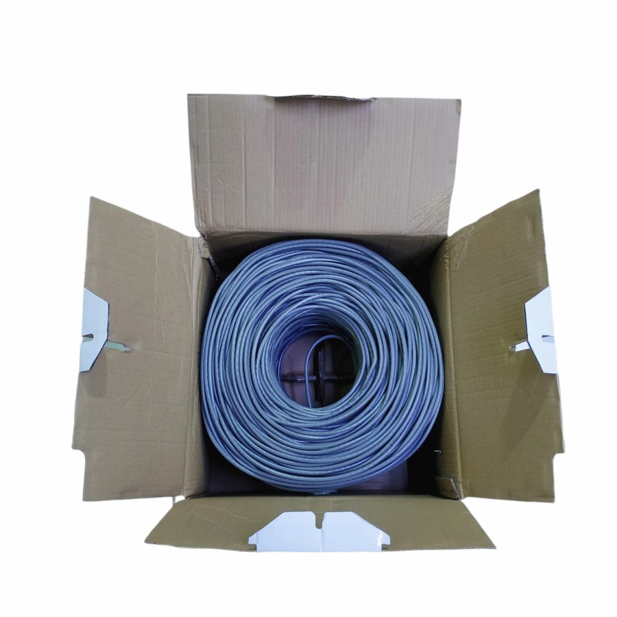 Jual Kabel Lan UTP RJ45 CAT6E NYK Internet Ethernet Cable Meteran ...