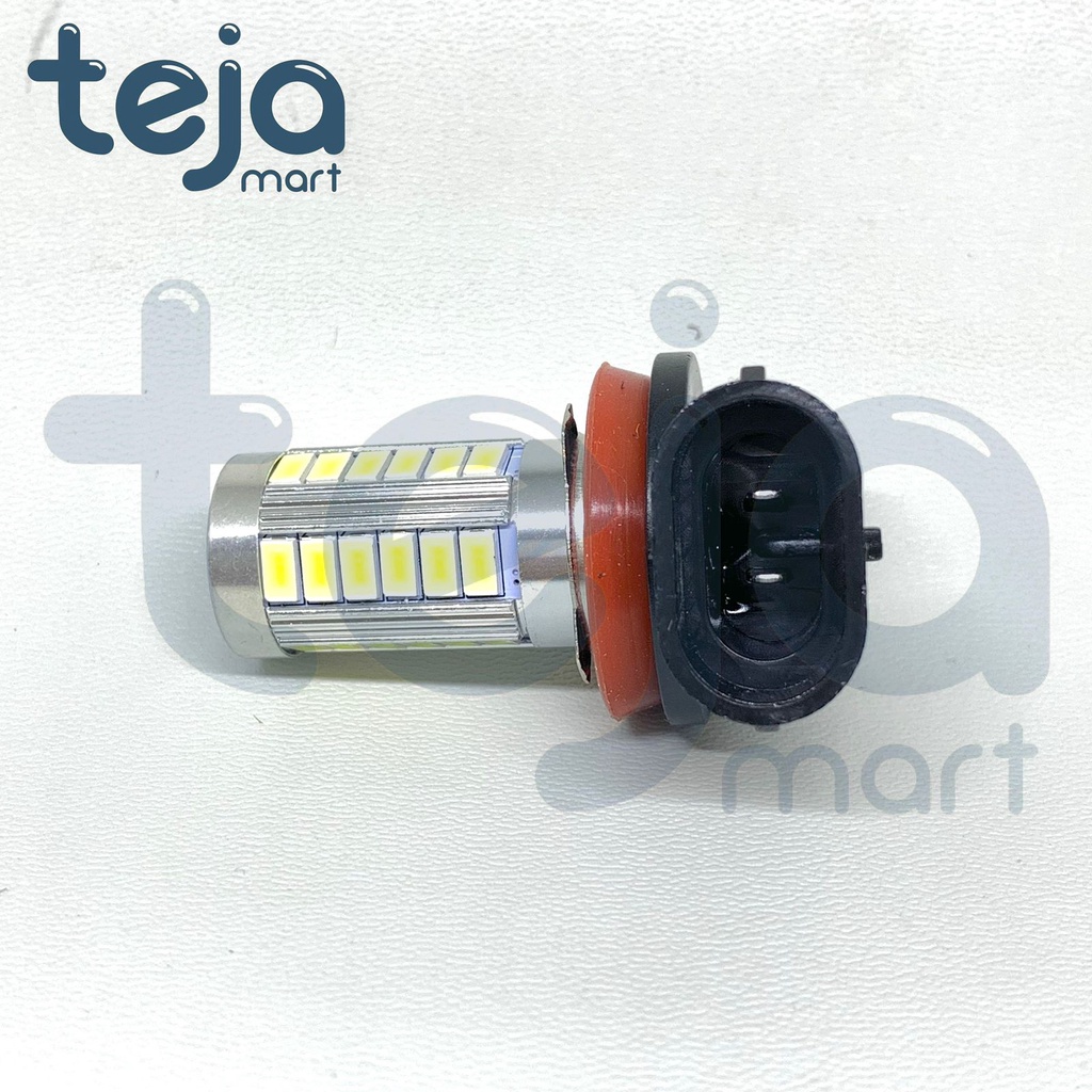 Jual Bohlam Lampu Fog Lamp FOGLAMP H11 16Watt Led 33 6000K Super White | Shopee Indonesia
