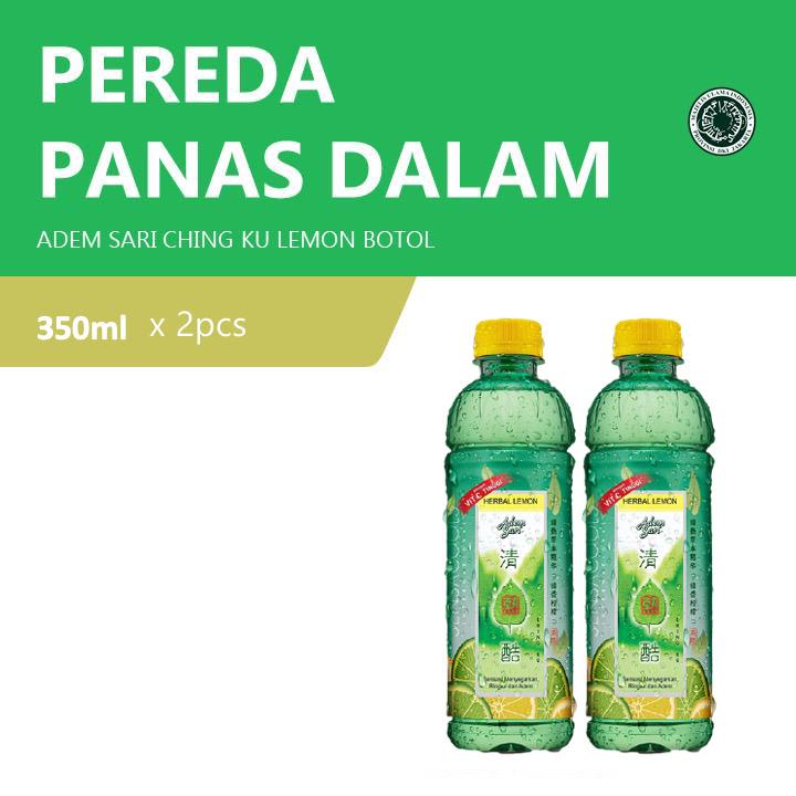 Jual Adem Sari Ching Ku Lemon Botol 2 x 350 mL | Shopee Indonesia