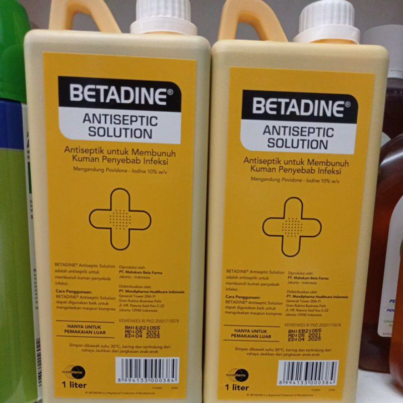 Jual Betadine Antiseptic Solution | Shopee Indonesia