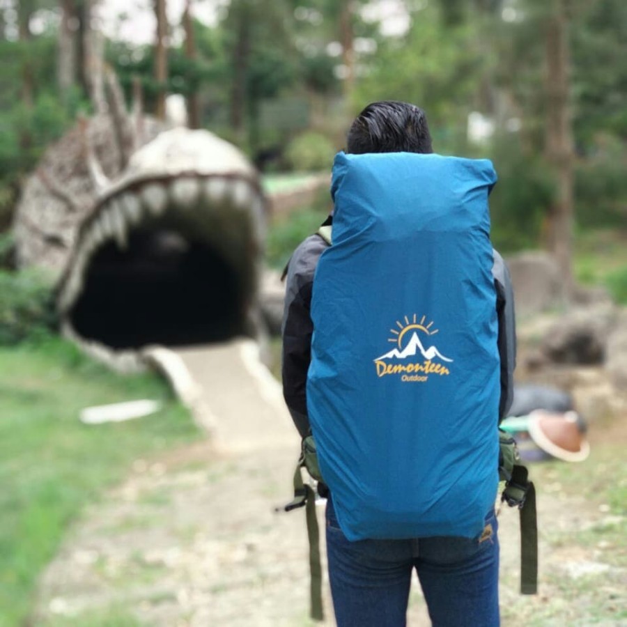 Jual Raincover rain cover / tutup tas / cover bag 60L 60 L DEMONTEEN ...