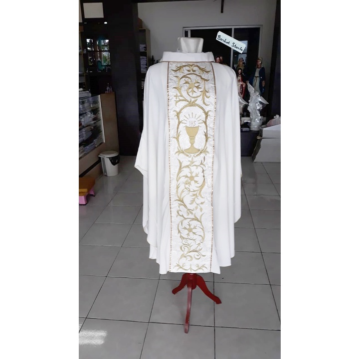Jual Jubah Imam Katolik/Kasula Pastor/Kasula Brodir D11 Piala Sulur ...