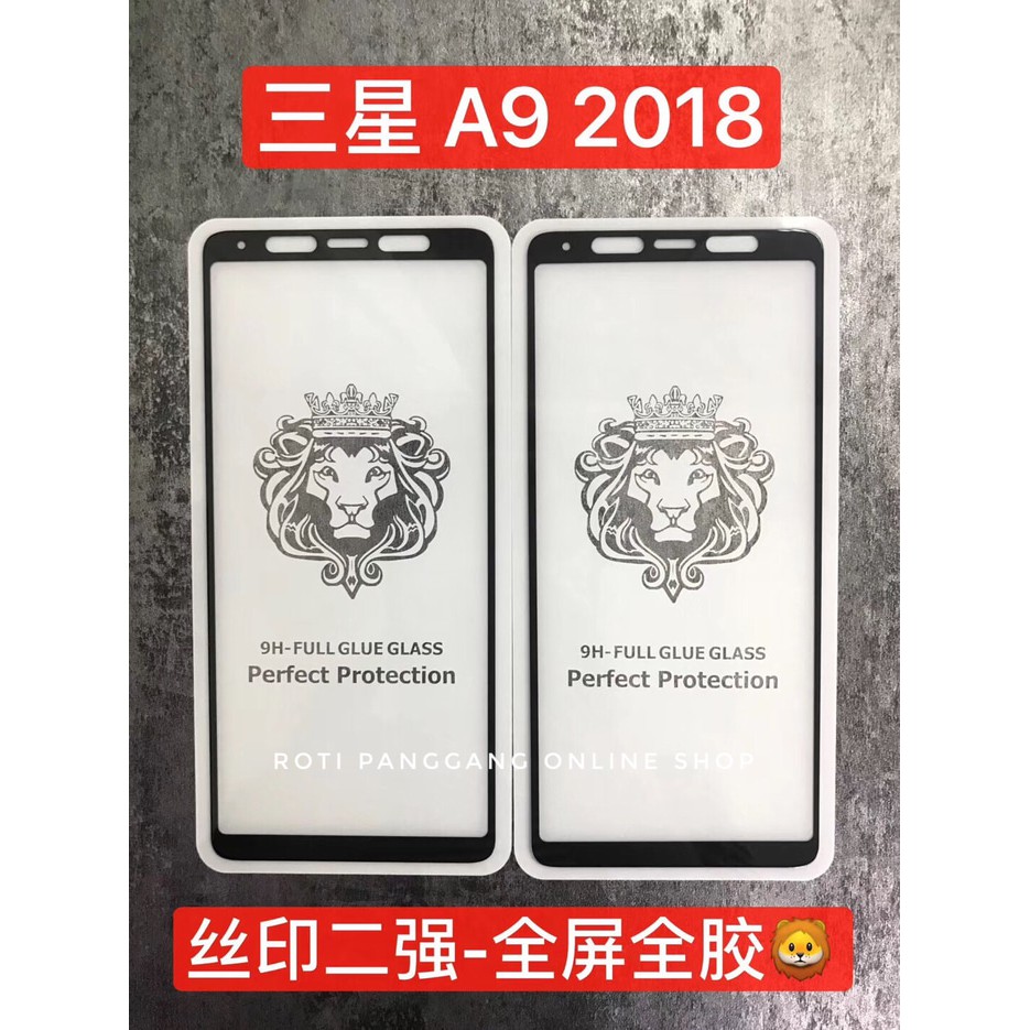 Jual Jual SAMSUNG GALAXY A9 2018 4 KAMERA Tempered Glass Full Lem 5D ...