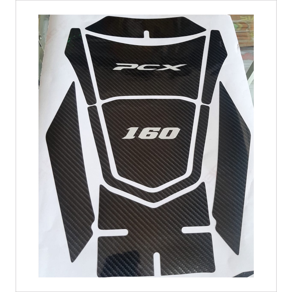 Jual Sticker tankpad honda pcx 160 sticker generick tulisan pcx menyala ...