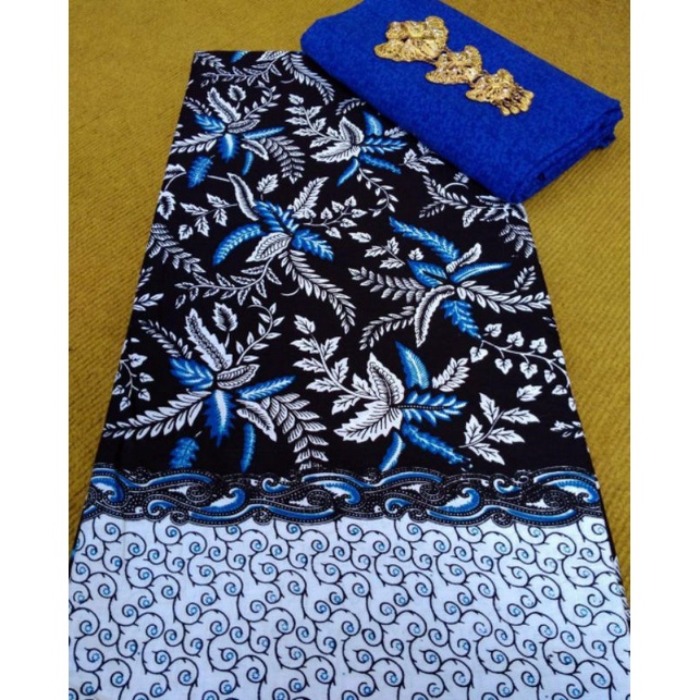 Jual Ak kain batik printing mirah batik blarak batik biru hitam murah ...