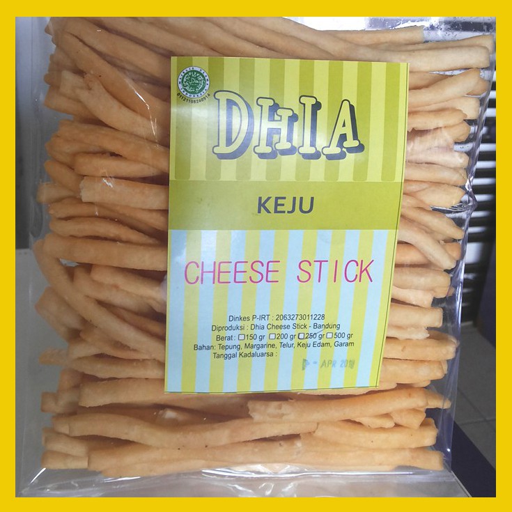 Jual Cheese Stick Cistik Keju Edam DHIA Renyah Gurih Mantap | Shopee ...