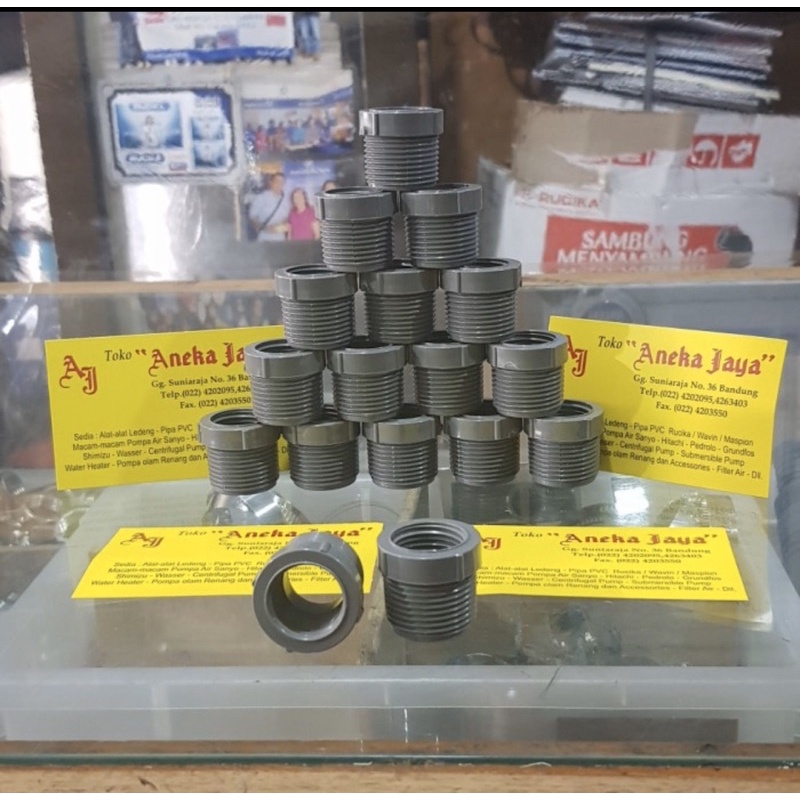 Jual VLOK RING 3/4 x 1/2 PLUG RING SAMBUNGAN KRAN PIPA DRAT DALAM LUAR ...