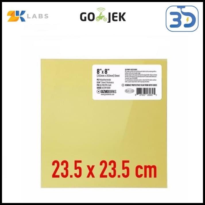 Jual Pei Ultem Bed Tape Rekomendasi Untuk 3D Printer Bed 235X235 Mm ...