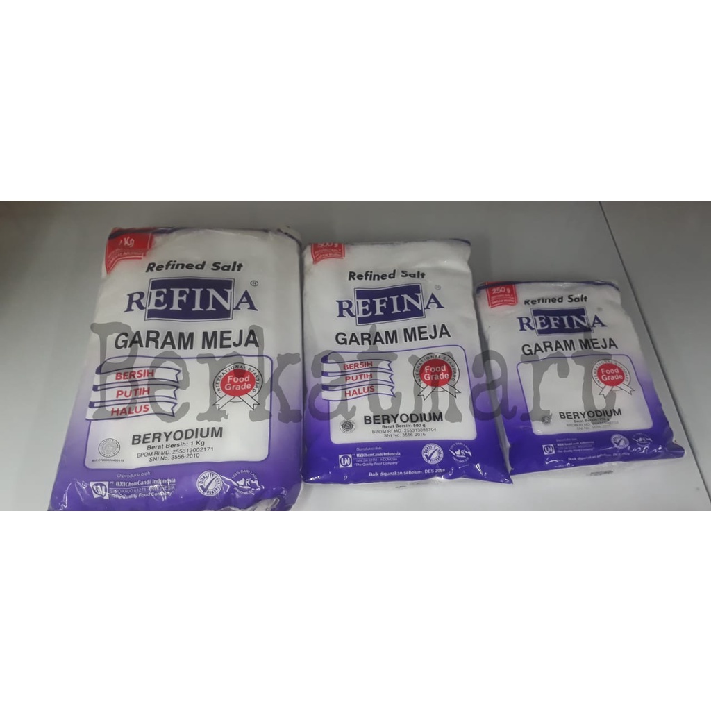 Jual Garam Meja Refina 500g Garam Dapur Halus refill | Shopee Indonesia Jual Garam Meja Refina 500g Garam Dapur Halus refill | Shopee Indonesia