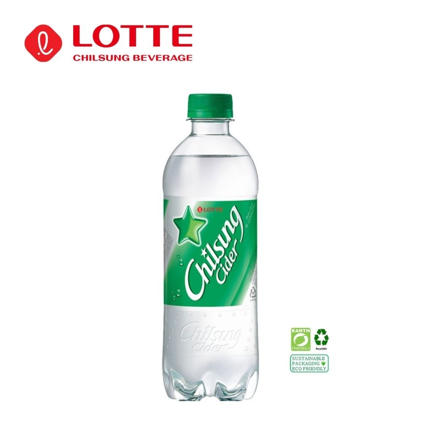 Jual Lotte Chilsung Cider 500 ML - Minuman Soda Korea Berperisa Lemon ...