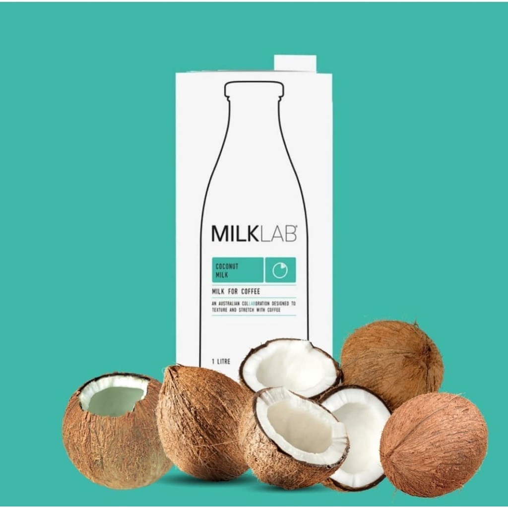 Jual SUSU UHT MILK LAB COCONUT MILK 1 LITER | Shopee Indonesia