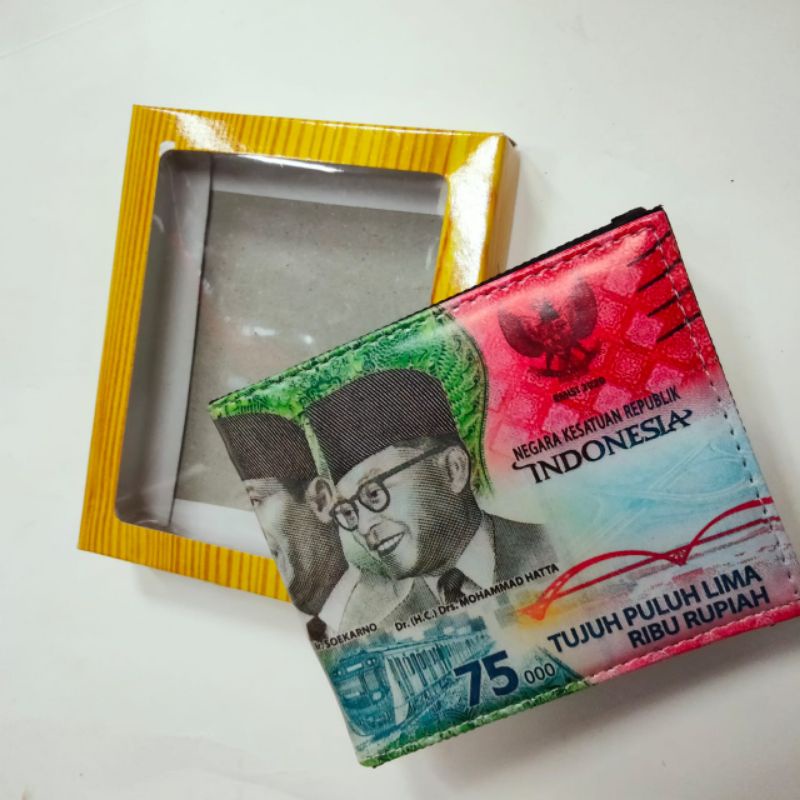 Jual Dompet gambar uang rupiah | Shopee Indonesia