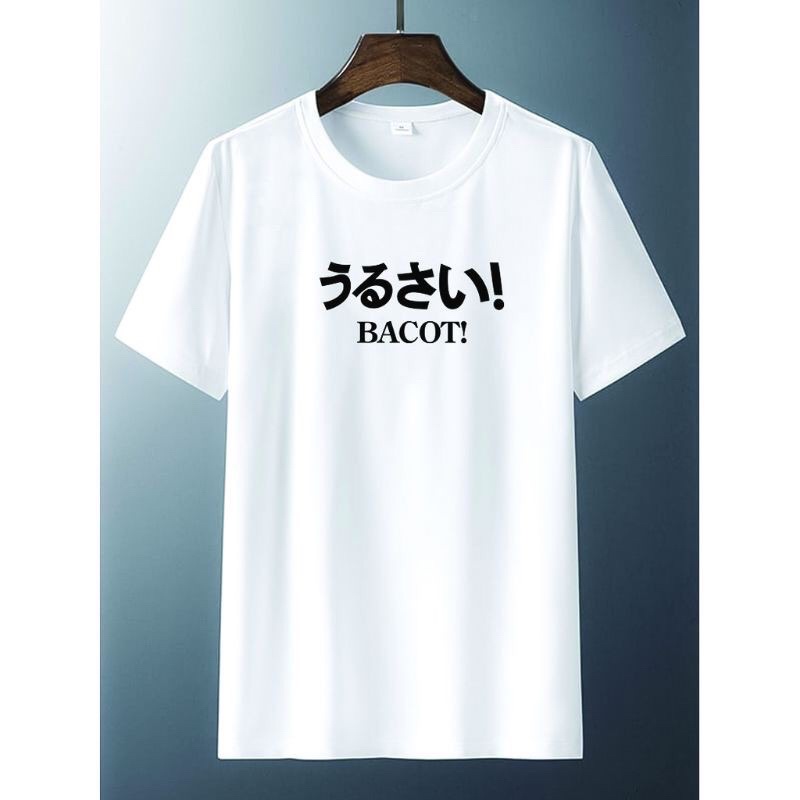 Jual Kaos distro pria tulisan jepang BACOT!//kaos distro bacot sablon ... Jual Kaos distro pria tulisan jepang BACOT!//kaos distro bacot sablon ...