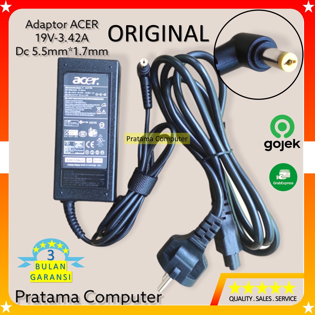 Jual ACER - Charger Laptop Acer Aspire E14 E5 475 E5 475G Original ...