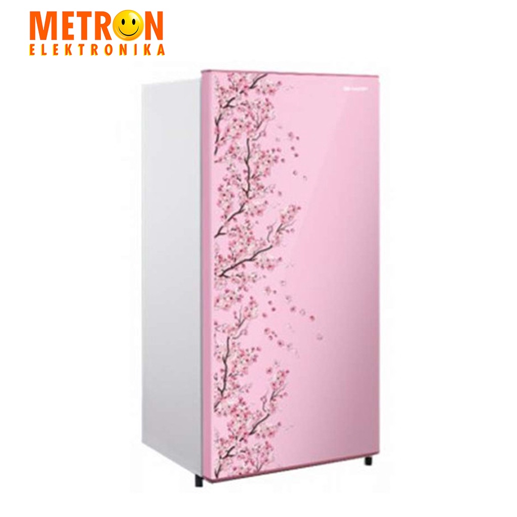Jual SHARP SJ N 182 D SP / SAKURA PINK KULKAS 1 PINTU 166 LITER ...