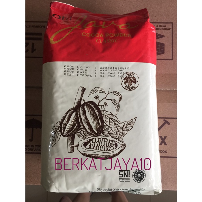 Jual BT Java Classic Cocoa Powder Bubuk Coklat Kakao 1kg | Shopee Indonesia