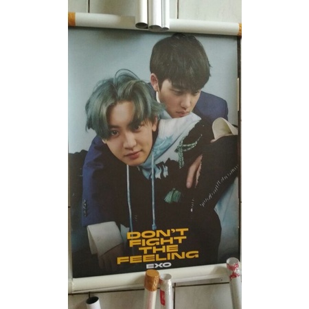 Jual Poster EXO DFTF Sehun Kai Chanyeol Baekhyun Kyungsoo Xiumin ...