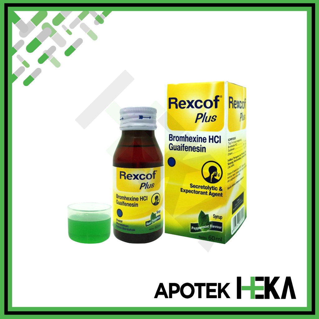 Jual Rexcof Plus Peppermint Sirup 60 ml - Obat Batuk Berdahak (SEMARANG ...