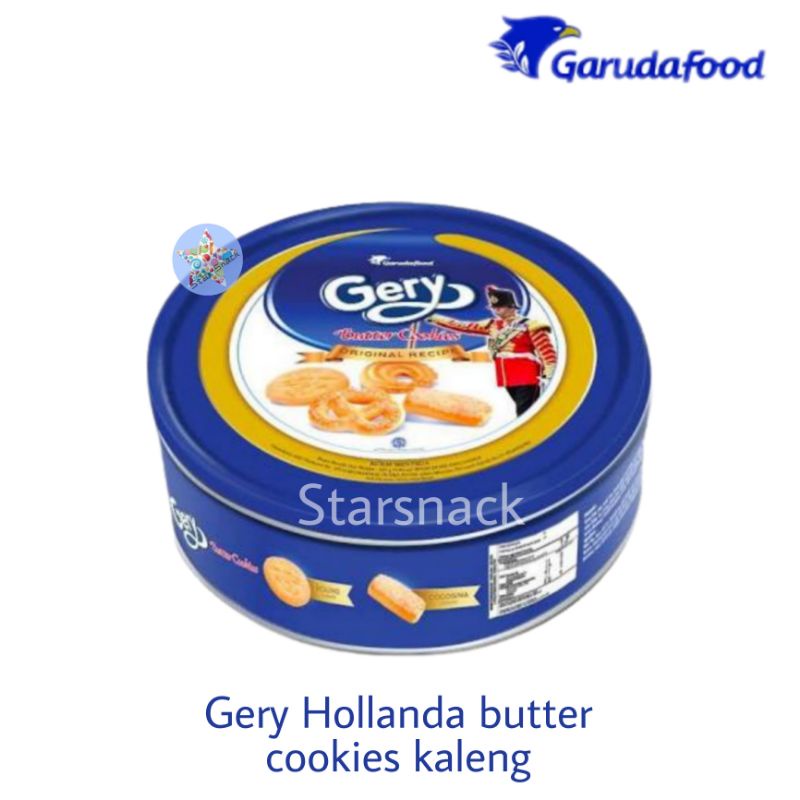Jual Hollanda Butter Cookies Kaleng 225 Gram | Shopee Indonesia