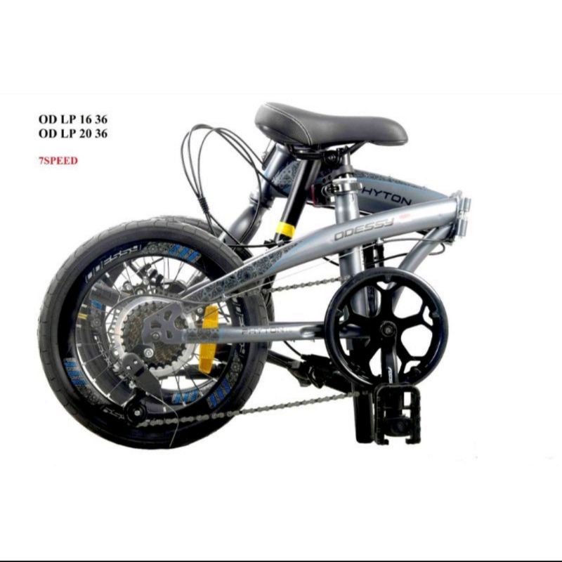 Jual Sepeda Lipat 20 Inch PHYTON ODESSY LP-2036 7 speed | Shopee Indonesia