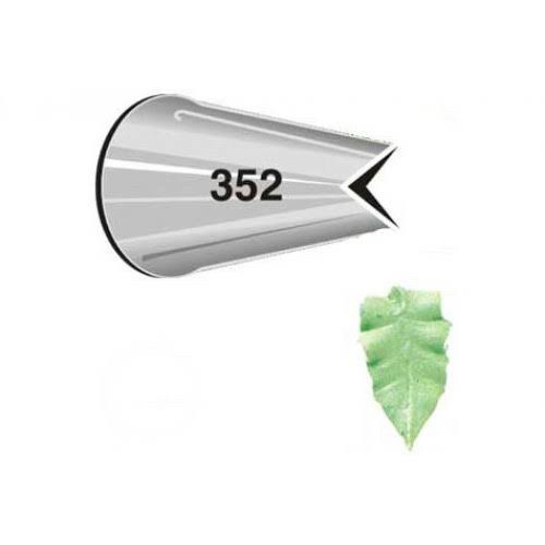 Jual Spuit Tip no 352 / Tip wilton / Ateco korea - daun leaf tip nozzle ...