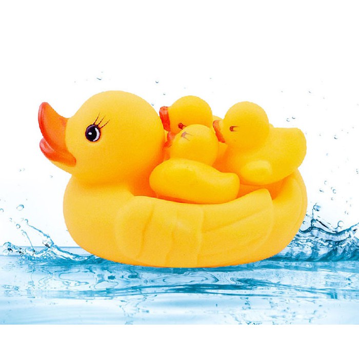 Jual Mainan Bebek Karet Induk & Anak Ukuran Besar / Bebek Spa mainan ...
