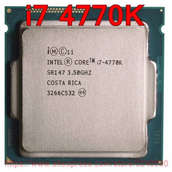 Jual PROCESSOR INTEL CORE I7 4770K TRAY SOCKET 1150 | Shopee Indonesia