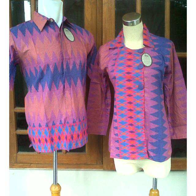 Jual Batik couple atasan (harga sepasang) | Shopee Indonesia