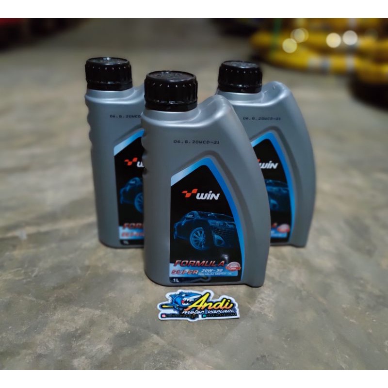 Jual Oli Win Formula Super 20W50 4T 1L | Shopee Indonesia