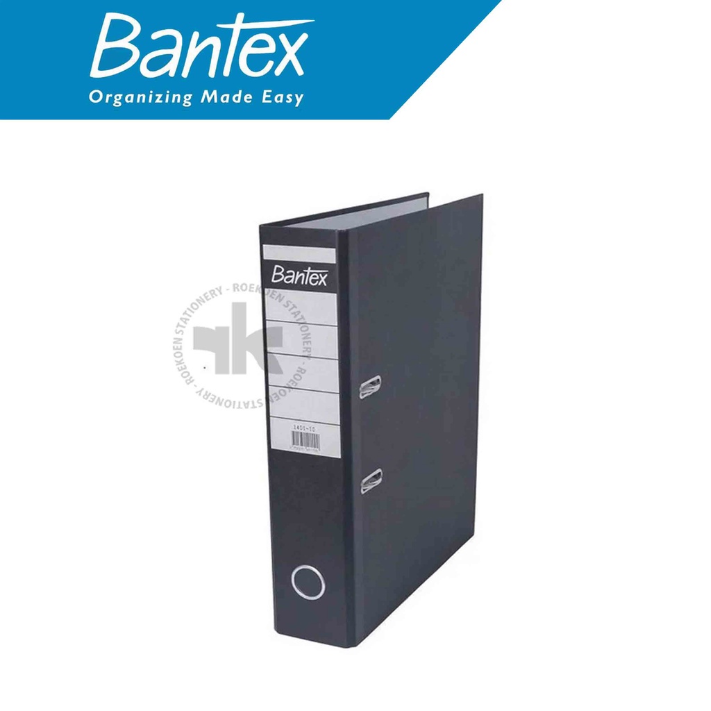 Jual Bantex Economic Ordner F4 1401-10 Black (7cm) | Shopee Indonesia