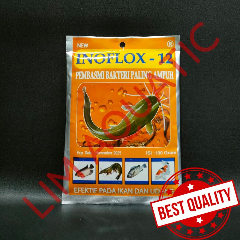Jual INOFLOX 12 / ANTIBIOTIK IKAN ENROFLOXACIN / INOFLOX | Shopee Indonesia