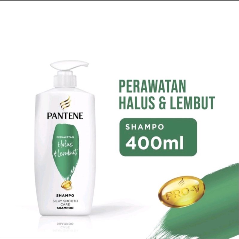 Jual Pantene Shampoo Smooth & Silky 400ml | Shopee Indonesia